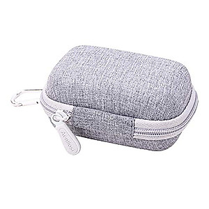 Aenllosi Hard Carrying Case Replacement for Sony WF-1000XM3 / WF-1000XM4 Truly Wireless Earbuds (Grey)