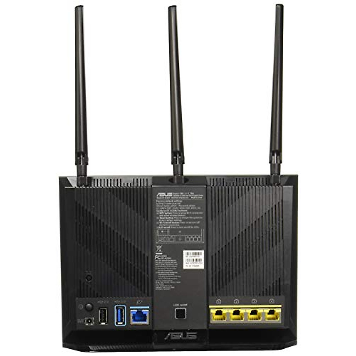 ASUS RT-AC68U AiMesh (2 pack) AC1900 Whole Home Dual-band AiMesh Mesh Wifi System, AiProtection Lifetime Security by Trend Micro, Adaptive QoS, Parental Control