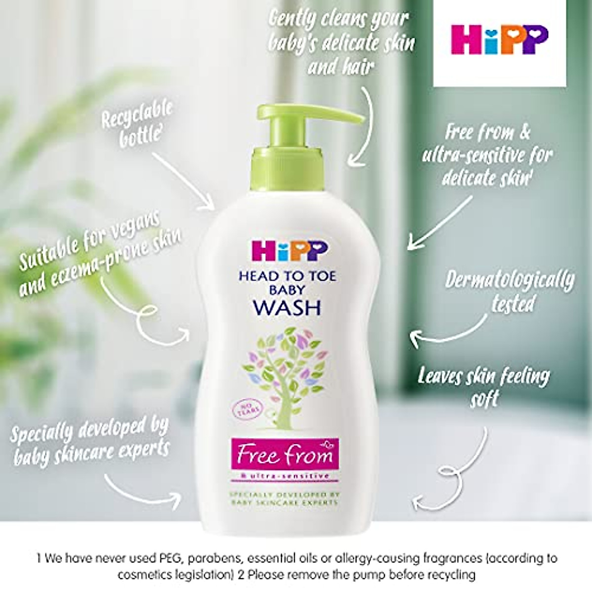 Hipp Head to Toe Wash (Pack of 6)