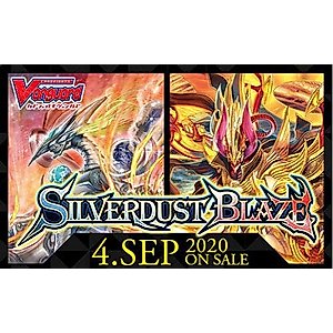 Cardfight Vanguard Silverdust Blaze CFV VBT08 Booster Box - 16 Packs