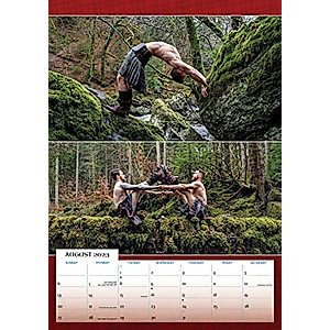 2023 Kilted Yoga Wall Calendar