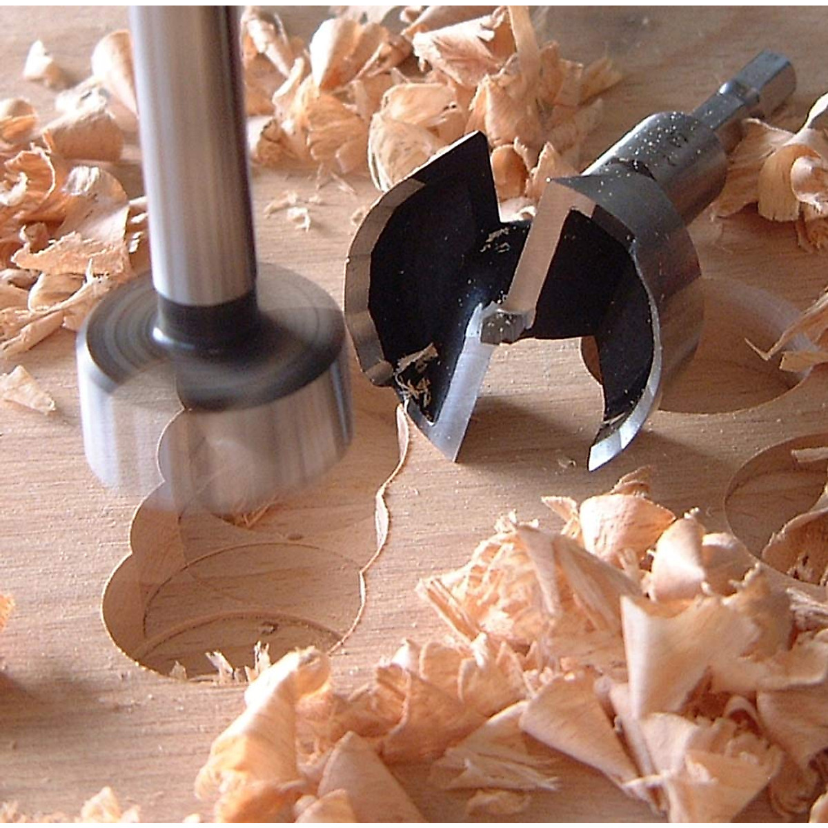 Fisch FSA-309116 2-Inch Diameter by 3/8-Inch Wave Cutter Forstner Bit