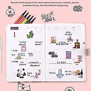 Mini Pocket Printer, Portable Pocket Thermal Printer, Bluetooth Inkless Instant Photo Printer, Small Pocket Thermal Sticker Printer for Kids Birthday, Mini Portable Inkless Pocket Thermal Photo P