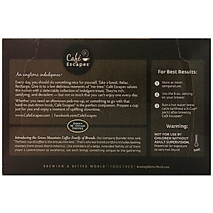 Green Mountain Chai Latte, 12-Count K-Cups