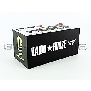 Truescale Miniatures 1971 Datsun 510 Wagon Right Hand Drive Green (Designed by Jun Imai) Kaido House Special 1/64 Diecast Model Car True Scale Miniatures KHMG010