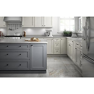 Franklin Brass Parow (1-Pack) Cabinet Knobs Matte Black Hardware for Kitchen, Drawer Pulls, Dressers, Closet Door 1-1/8' P29542K-FB-C