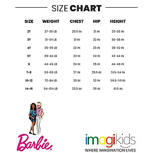 Barbie Toddler Girls 3 Pack T-Shirts Pink/Black 4T