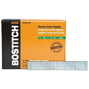 Bostitch Stanley SX50353/4G 3/4" Galvanized Staples 5,000 Count