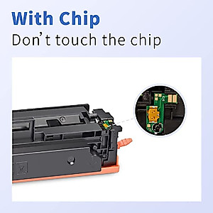 myCartridge PHOEVER (206X with CHIP) Compatible Toner Cartridge Replacement for HP 206X W2110X 206A High Yield Fit for M255dw MFP M283fdw M283cdw M282nw Printer (Black,Cyan,Magenta,Yellow,4-Pack)