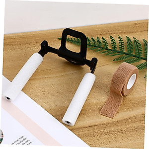 FONDOTIN 5 Sets Ear Erector Ear Muffs Dog Ear Stand up Tape Dogs Ear Vertical Holder Doberman Ear Support Tape for Dogs Ears Ear Drops for Dogs Tweezers Dogs Ear Care Dog Blow Dryer Plastic