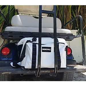 NorChill Soft Coolers 24 Can Insulated Boatbag Extreme Soft Sided Cooler, White (9000.56)