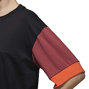 adidas womens New Authentic Tee Black Small