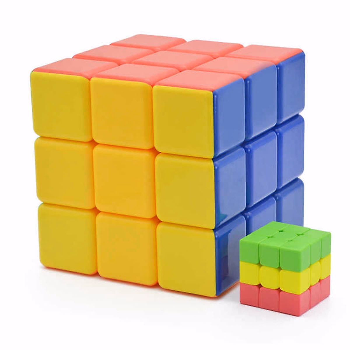 ZY-Wisdom Super Cube 3x3x3 Big Cube Stickerless Speed Cube 18cm Large Cube Puzzle Magic Cube Toy