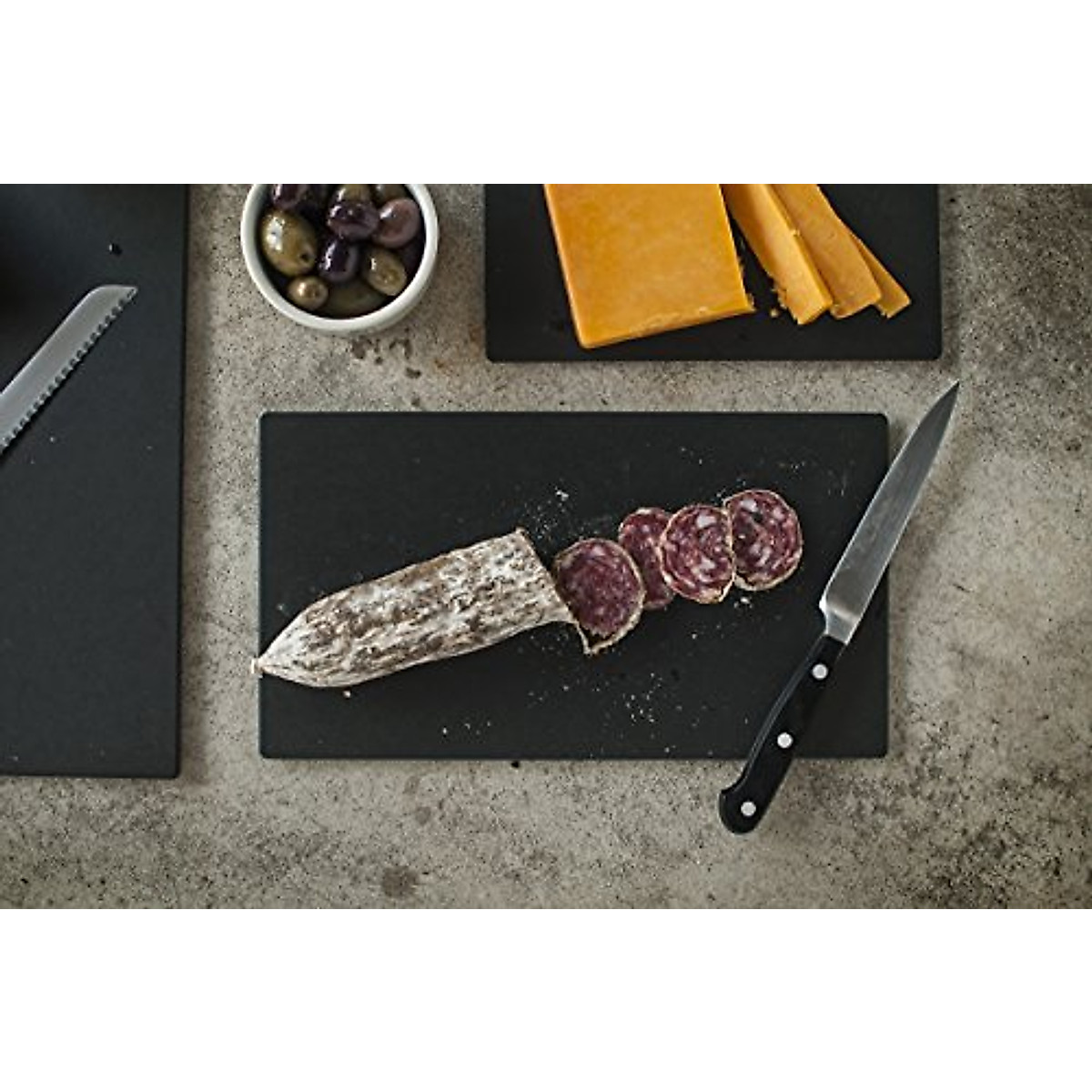 Epicurean Display Series Serving Board, 11.75-Inch x 6-Inch, Slate