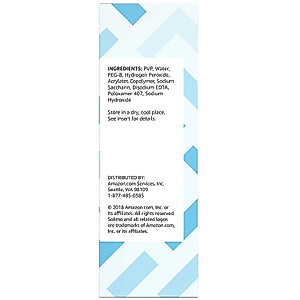 Amazon Brand - Solimo 10 Day Teeth Whitening Strips Kit, 10 Treatments