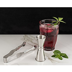 HIC Harold Import Co. Ice Tong, 7.25 Inch, Stainless Steel