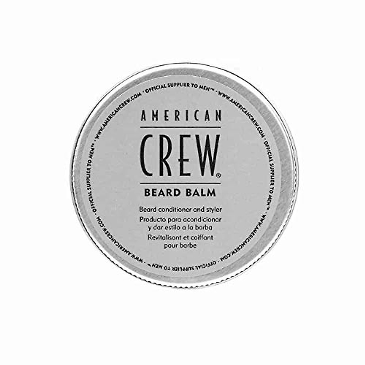 American Crew Beard Balm, Conditioner & Styler, Sweet Almond Oil, Shea Butter, 2.3 Fl Oz