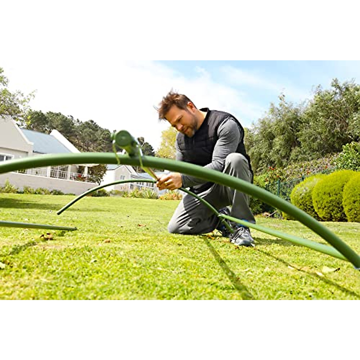 Trellis for Climbing Plants Outdoor | Cucumber Trellis | Pea Trellis by KOGEN (Tunnel Trellis for Climbing Plants Outdoor)