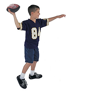 fun gripper Grip Zone 8.5 inch Pee Wee Football -Traditional, Black, Brown, Kids Perfect gripping Footballs by: Saturnian I P.E Supplier