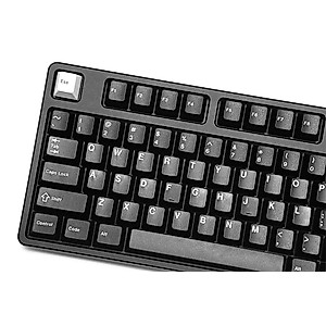 DROP GMK White-On-Black Custom Mechanical Keyboard Keycap Set - 146-keys, Doubleshot ABS Bow, Cherry Profile, for 60%, TKL, 1800 Layouts, etc.,