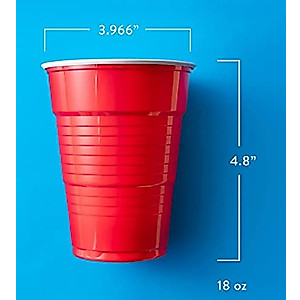 Member's Mark Heavy-Duty Red Cups (18 oz, 240 ct.)