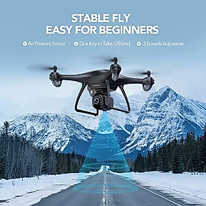 Potensic P5G Drones with Camera for Adults 4K, GPS Drone for Beginners, FPV 5G WiFi Transmission, Auto Return Home, Follow Me, 40 Mins Long Flight