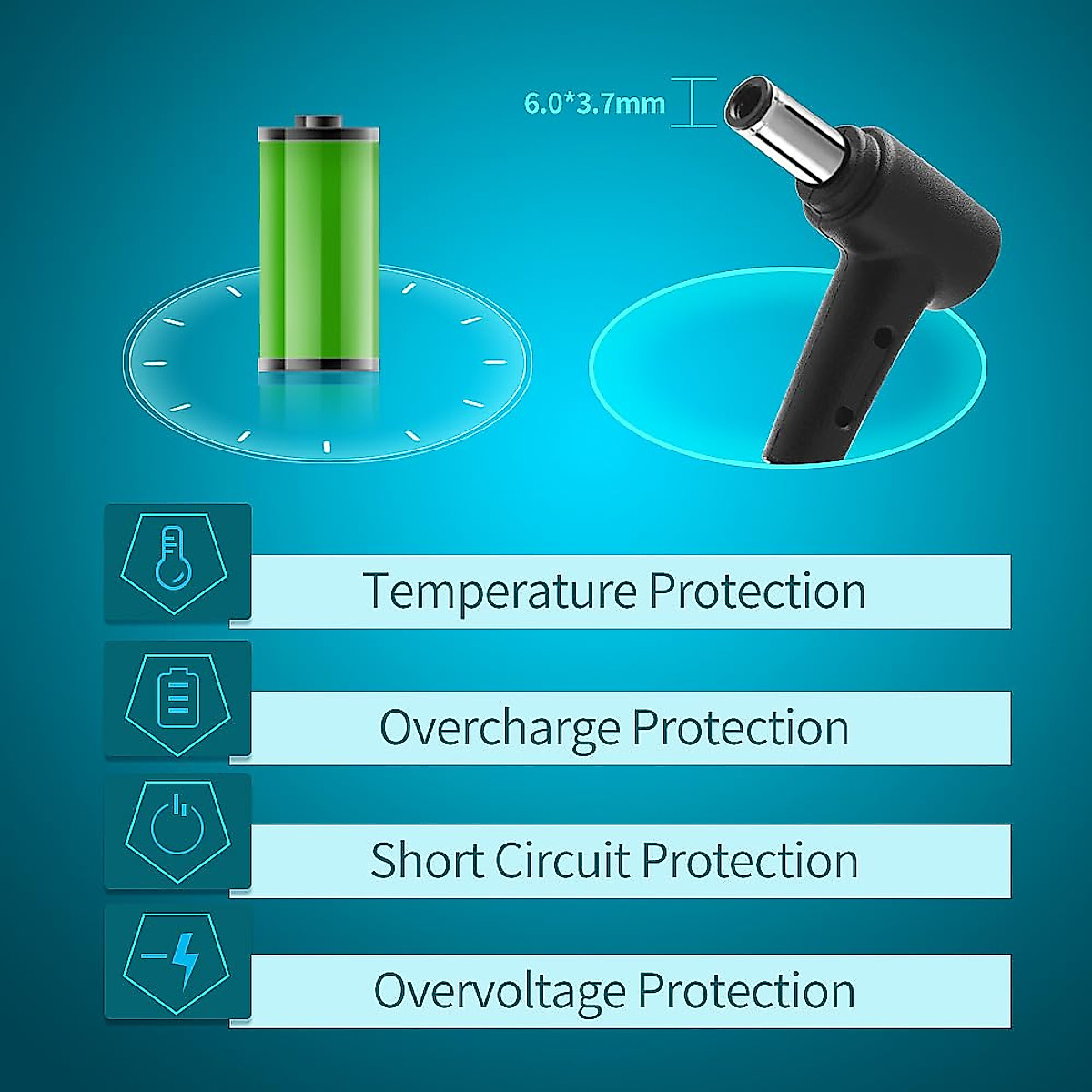 150W AC Charger for Asus TUF Gaming A15 A17 F15 F17 FX505 FX566 FX705 FX86 FX95 FX506 FA506 FX706 FX766 ROG Strix G G15 G17 G531GD G531GT GL531GT G731GT G731G GL731GT G513IH G713IH Laptop