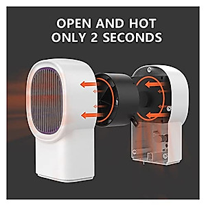 Outdoor Garden Heater Electric Portable Mini Fast Heating Room Small Ceramic Heater Patio Heater