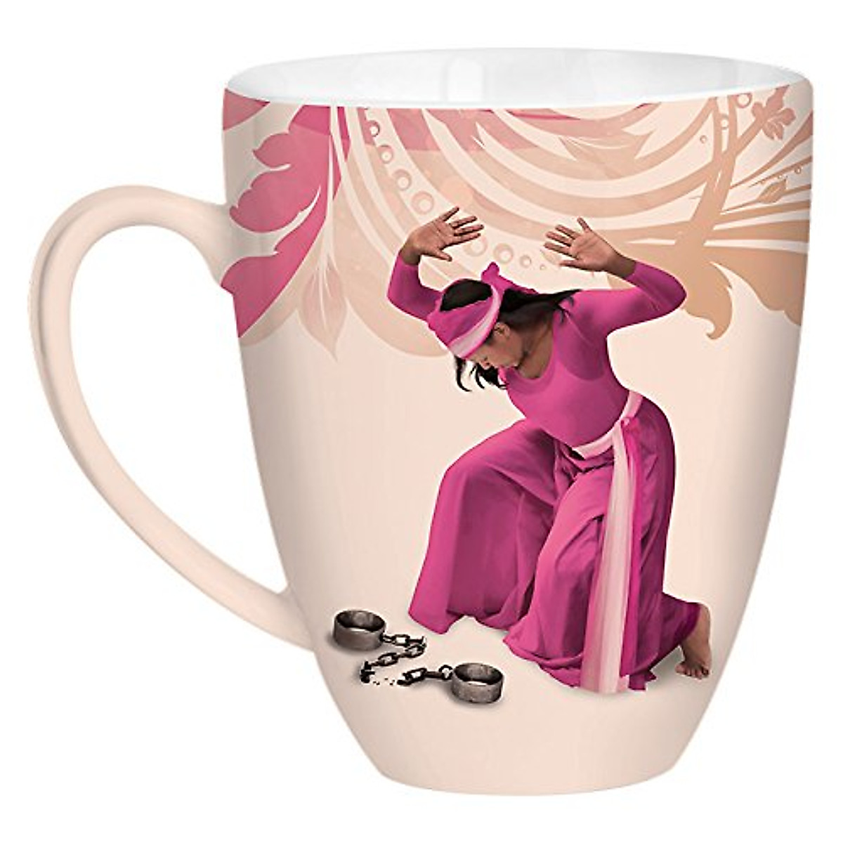 African American Expressions - Power in Name of Jesus Mug (15 oz.) CHMUG23, pink