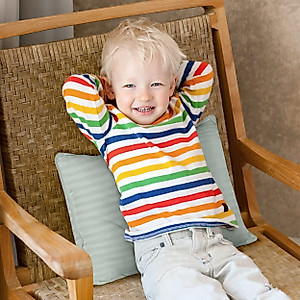 Utopia Bedding Toddler Pillow (Light Grey, 2 Pack) 13x18 Pillows for Sleeping, Soft and Breathable Cotton Blend Shell, Small Kids Pillow Perfect for Toddler Bed and Travel (Intended for Age 2 and up)