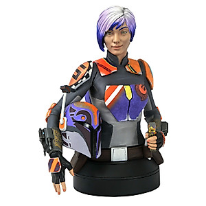 Gentle Giant Star Wars Rebels: Sabine Wren 1:6 Scale Bust, Multicolor