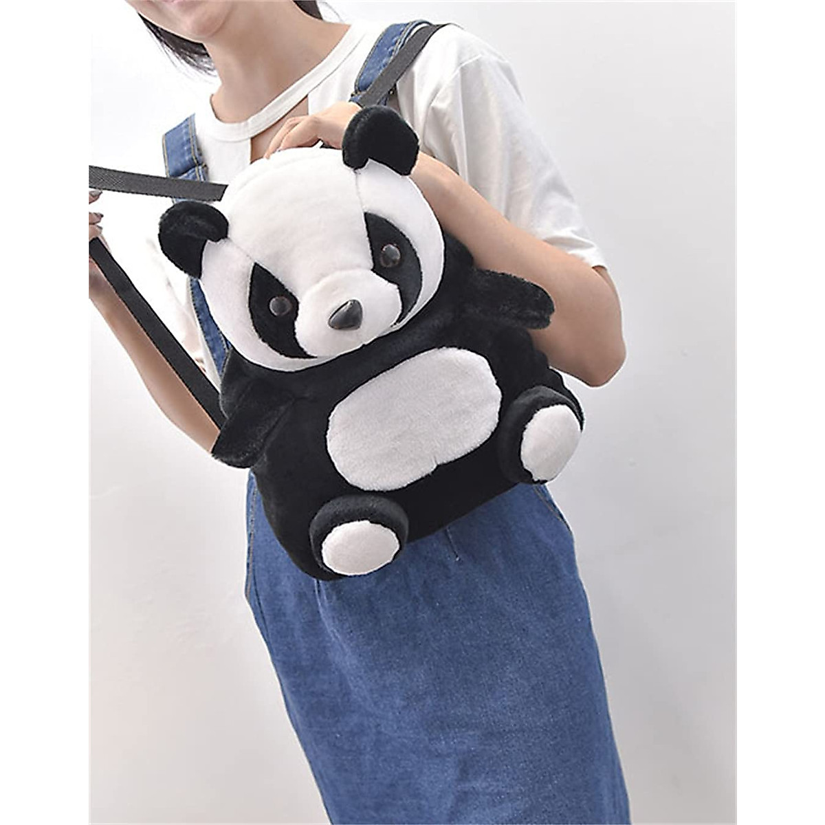 WYIKE Casual Animal Backpack Panda Backpack Cartoon Plush Small Backpack