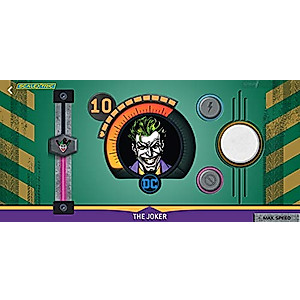 Scalextric Batman vs Joker 1:32 Spark Plug Slot Car Race Track Set C1415T, Black