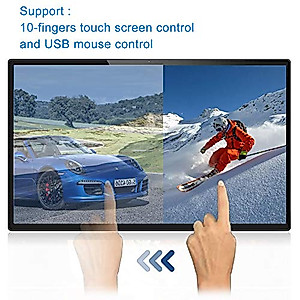 Wisepoch 27 inch Touch Screen Android All-in-one PC with 1920x1080 HDMI WiFi Bluetooth LAN for Learning Working Gaming Advertising