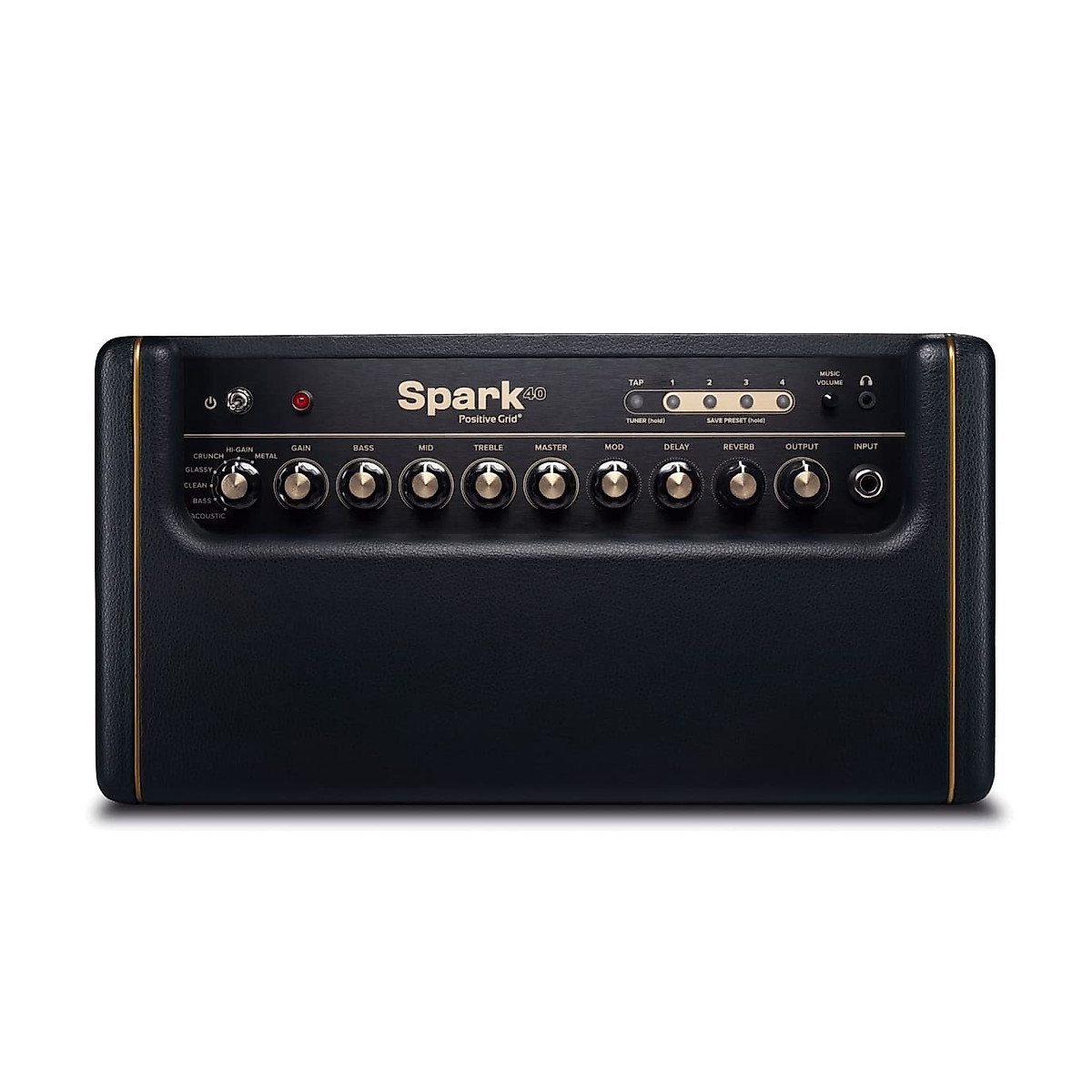 Positive Grid Spark 40-Watt Combo Practice Guitar Amplifier Electric Bass and Acoustic Guitar Amp with Spark Mobile App