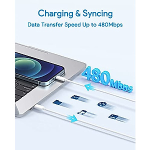 Mac Book Pro Charger, 61W/67W USB C Charger Power Adapter for MacBook Pro/Air 13/14 Inch, for MacBook 12 Inch,Included USB-C to USB-C Charge Cable (6.6ft/2m)