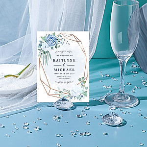 1624 Piece Diamond Place Card Holders Decorations includes 24 Pieces Acrylic table Number Holders for Wedding and 1600 Pieces Crystal Confetti Clear Diamond for Party Weddings