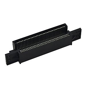 ARMADIO Game Cartridge Slot Connector Compatible with Nintendo Console NES 72 Pin Replacement Repair Parts