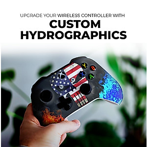 DreamController Miles Morales Spiderverse Custom X-box Controller Wireless compatible with X-box One/X-box Series X/S Proudly Customized in USA with Permanent HYDRO-DIP Printing(NOT JUST A SKIN)
