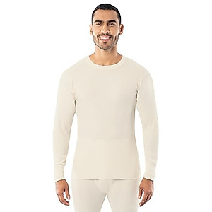 Indera Heavyweight Cotton Waffle Long Johns Thermal Undershirt for Men