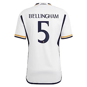 Pro Soccer Specialists Bellingham #5 Home Soccer Jersey 2023/24 (Small) White