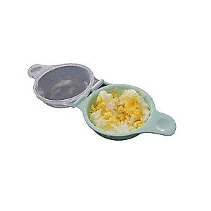 Microwave Egg Cooker for Sandwiches & Omelets – BPA-Free Microwave Egg Poacher, Fried Egg Maker, Omelet Maker, & Scrambled Egg Cooker – Cooks 2-3 eggs in less then 2 minutes Breakfast Maker by