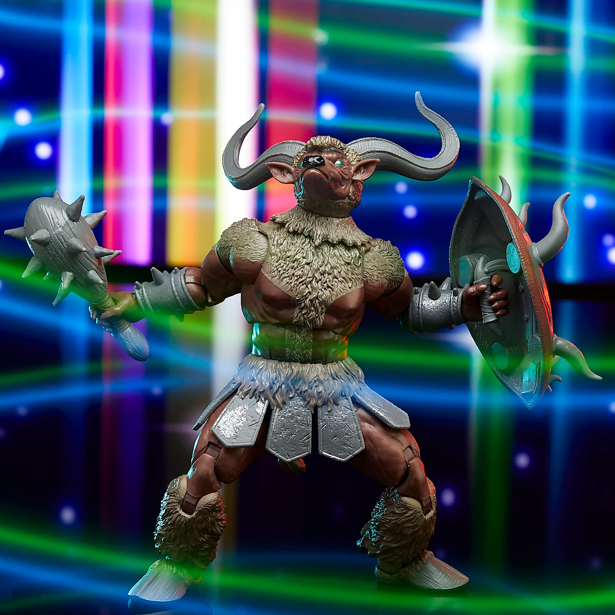 Power Rangers Lightning Collection Mighty Morphin Mighty Minotaur 6-Inch Premium Collectible Action Figure Toy, Accessories, Kids 4 and Up