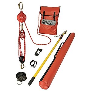 Miller / Honeywell - QP/50FT - Rescue System w/BackUp Brk, Cable 50 ft