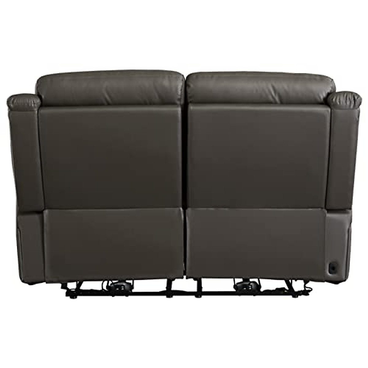 Signature Design by Ashley Chasewood Reclining Power Loveseat, Gray