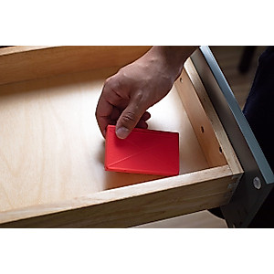 Foldable Taco Holders Set of 4, Red Taco Holder for Soft & Hard Taco Shells, Collapses for Improved Kitchen Storage & Organization, Taco Holder Stand Kit Holds 2 or 3 Tacos, Dishwasher Safe Plastic