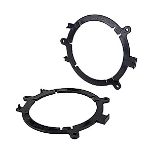 Scosche Compatible with Select 1995 to 2006 Select Chevrolet, GMC and Cadillac Full Size Trucks and SUVs 5.25" - 6.5" Speaker Adapters (1 Pair) SAGMT95B