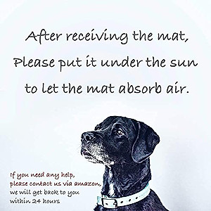 CHEERHUNTING Outdoor Dog Bed Pet Bed 40”X32”, Waterproof, Washable, Water-Resist, Large, Durable, Portable Camping Travel Pet Mat