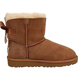 UGG Unisex-Child Mini Bailey Bow Ii Boot, Chestnut, 05
