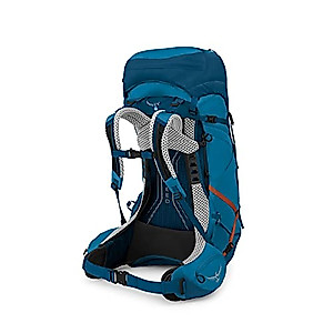 Osprey Atmos AG LT 50L Men's Backpacking Backpack, Night Shift/Scoria Blue, L/XL